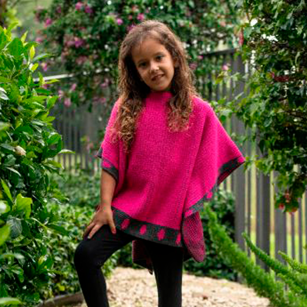 Kids Polka Dot poncho - Butterscotch Blankees – Butterscotch Blankees