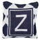 Modern Chrisscross & Initial Pillow - Butterscotch Blankees ...