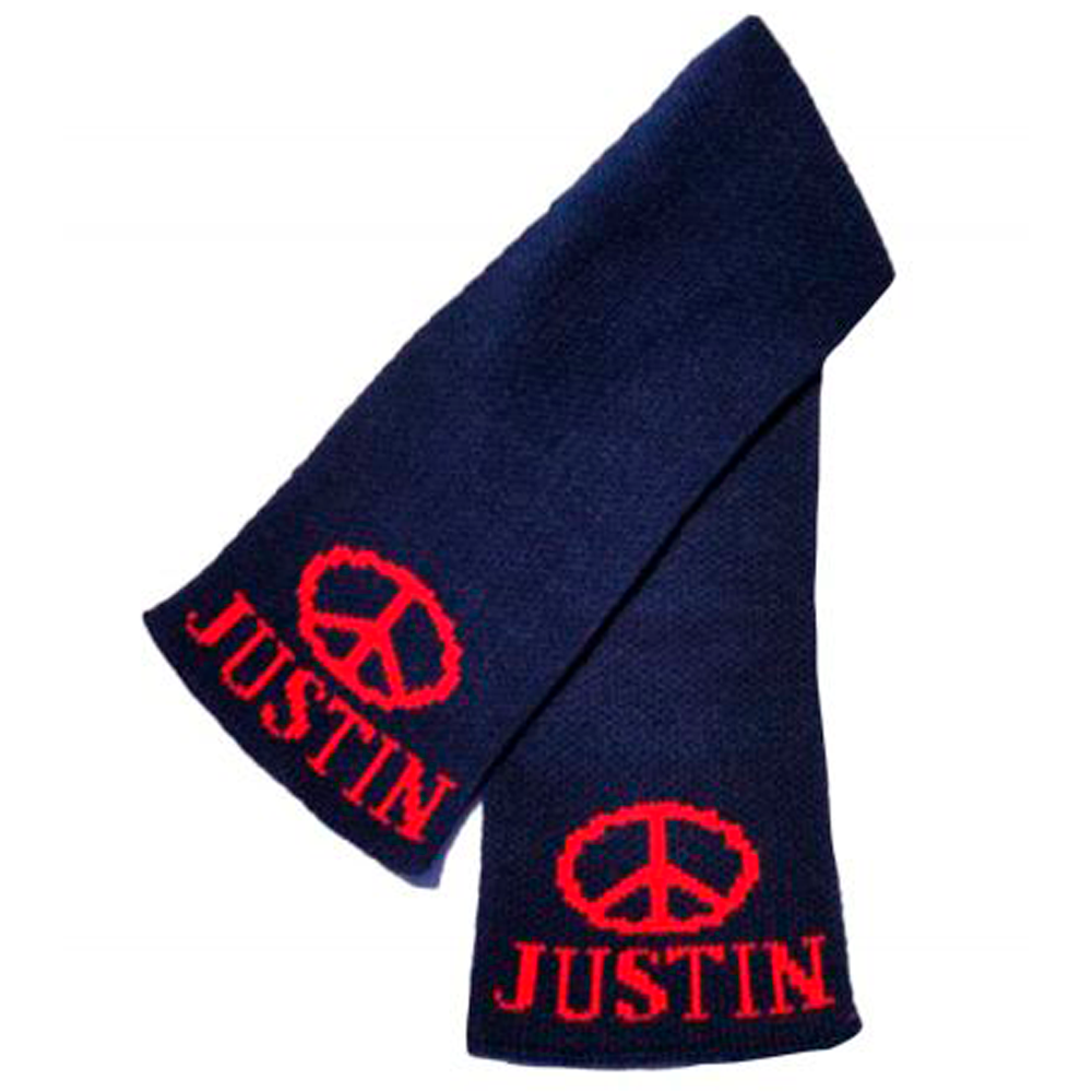 Peace Sign Scarf - Butterscotch Blankees – Butterscotch Blankees